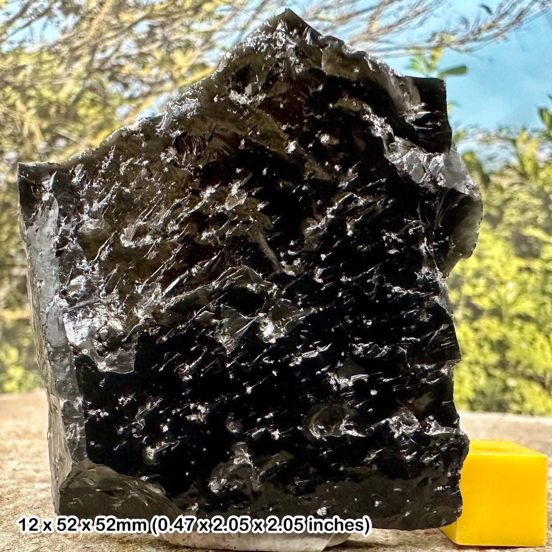 Obsidian Rock Truth Igneous Stone Crystal, Spiritual Healing Mineral ...