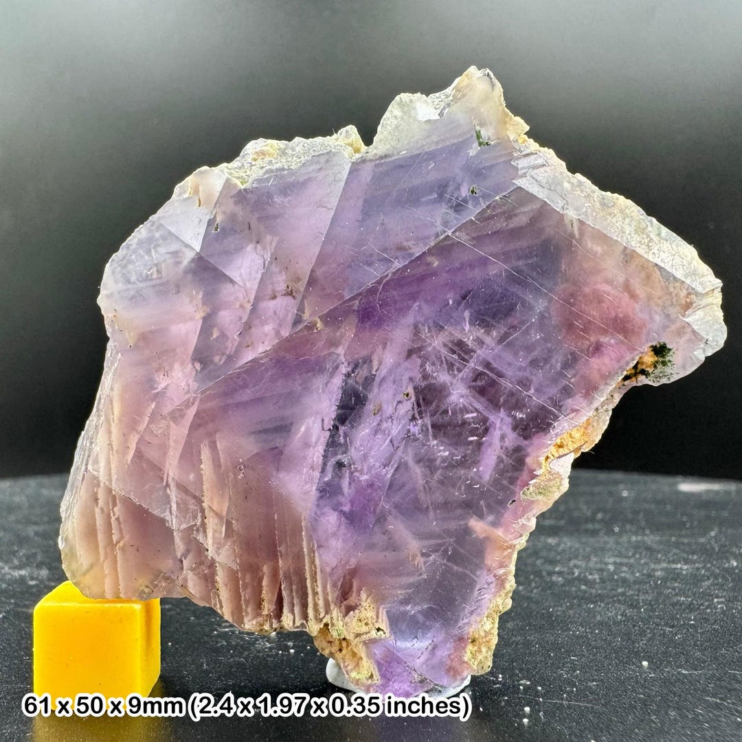 Rare Grade a Fluorite Slices With Phantom, High Luster, Natural ...