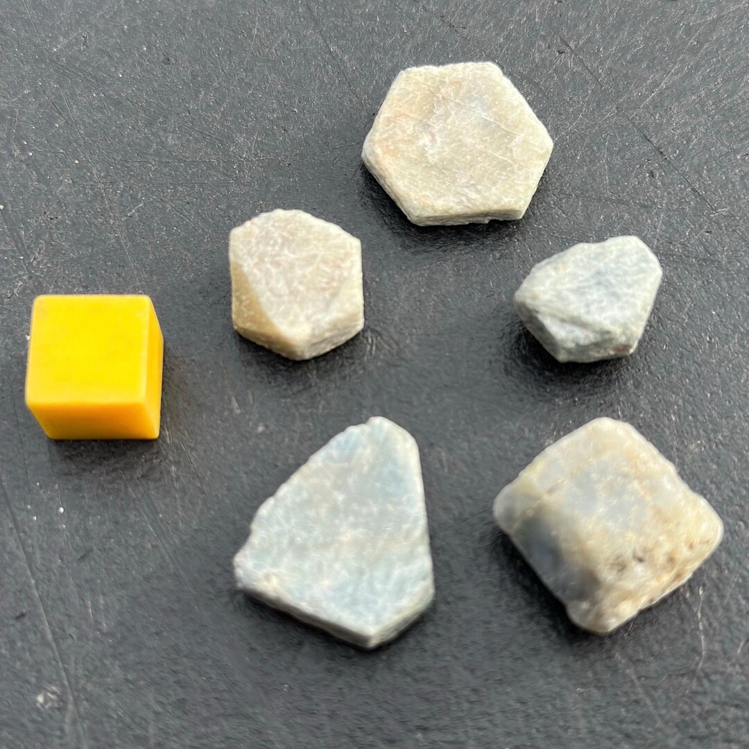 A-grade Sapphire Crystal Sections - Authentic Healing Mineral Stones ...
