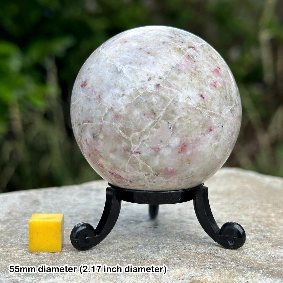 Cinabrite Sphere, Genuine Spiritual Spiritual Crystal Mineral ...