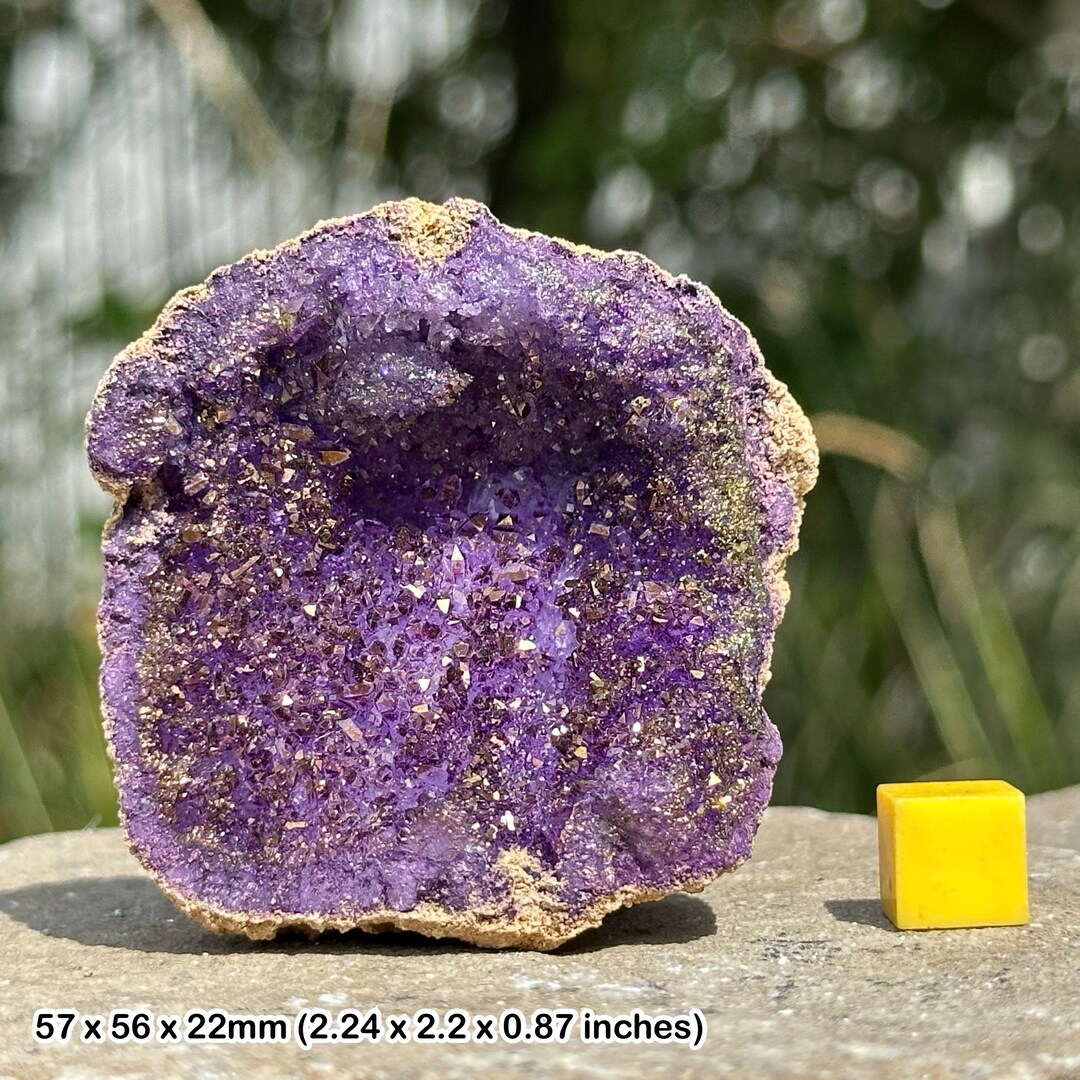 Mesmerising Purple Geode Crystal a Stunning Crystal Wonder - Etsy