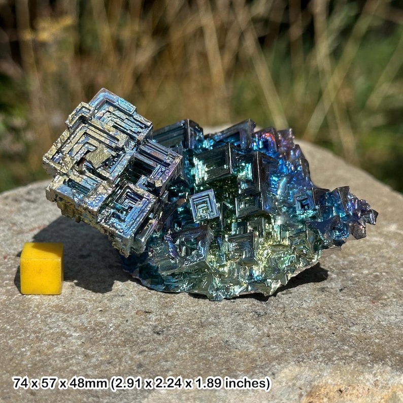 Bismuth - Authentic Spiritual Healing Crystal Mineral Stone Certified ...