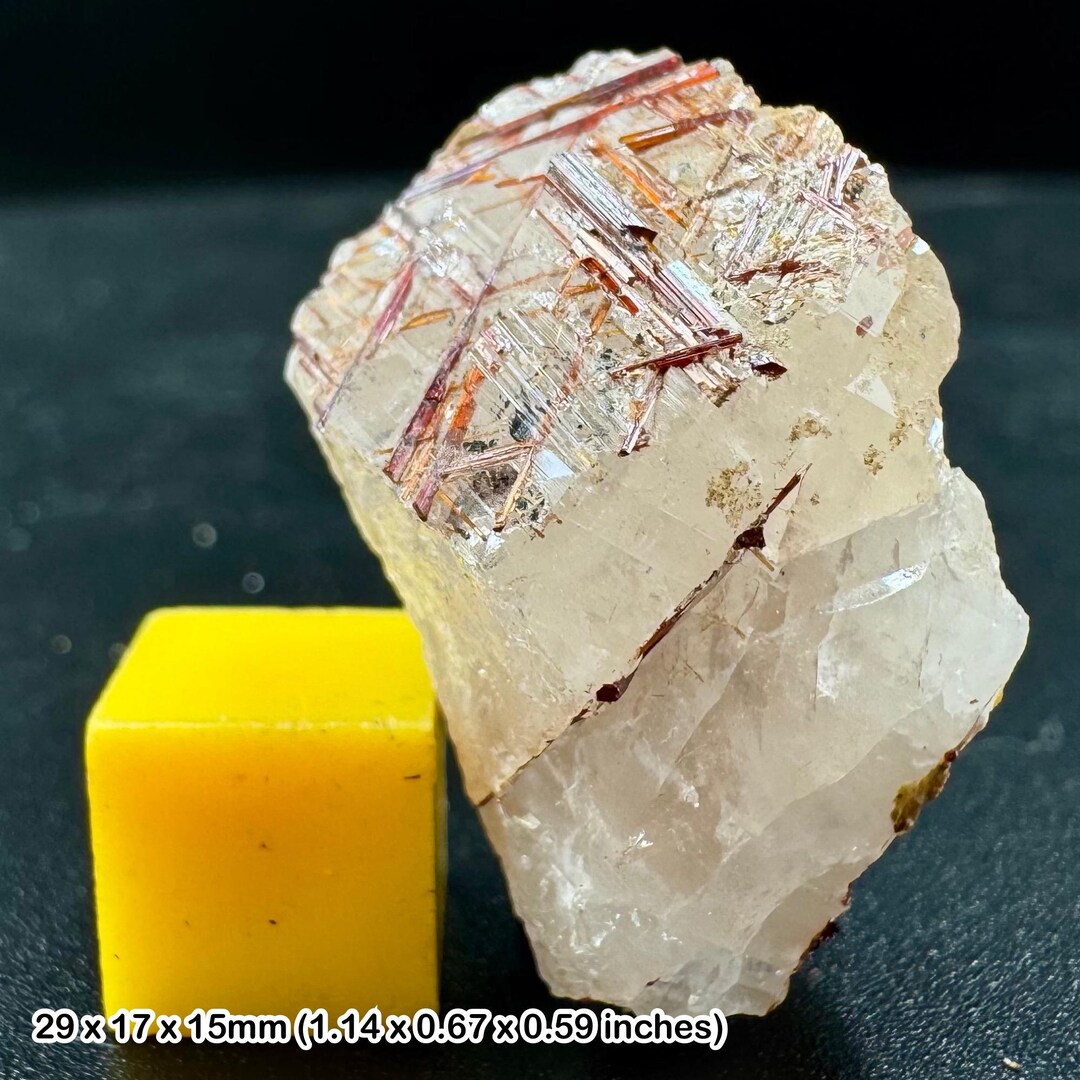 Rare Grade a Golden Rutile in Quartz Natural Crystal, Skardu, Gilgit ...