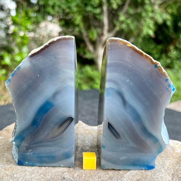 Agate Bookends - Etsy