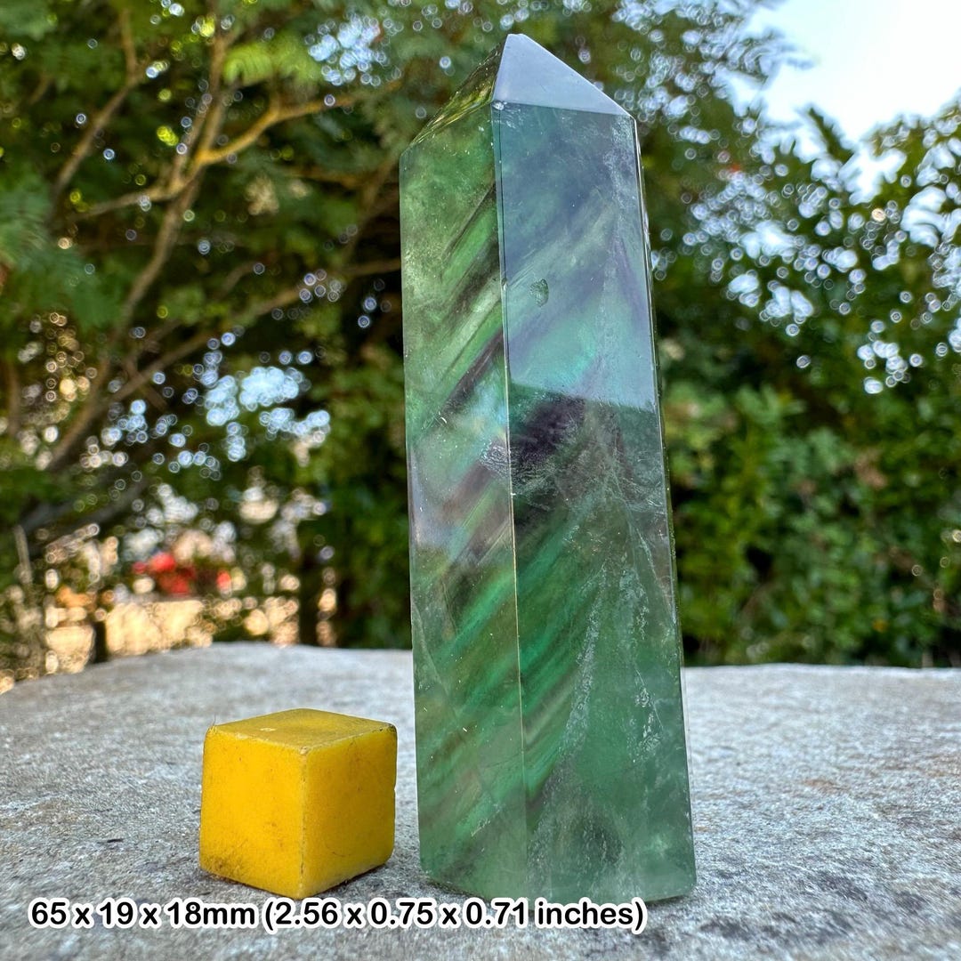 Fluorite Obelisk Point (a-grade) for Clarity and Purification - Etsy