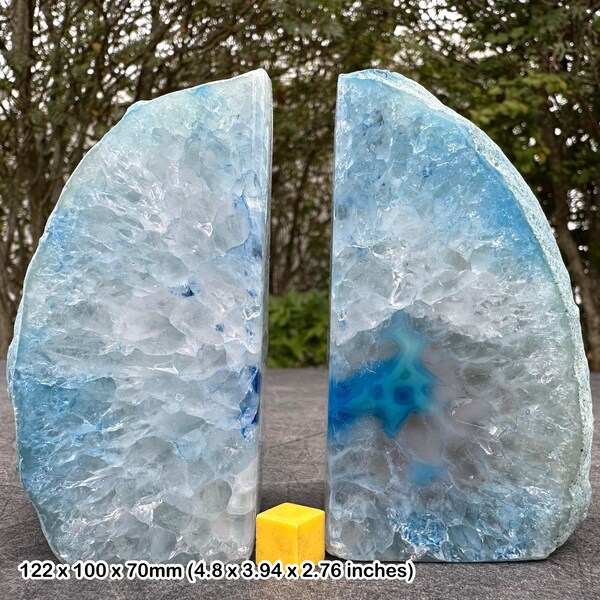 Crystal Bookends - Etsy UK