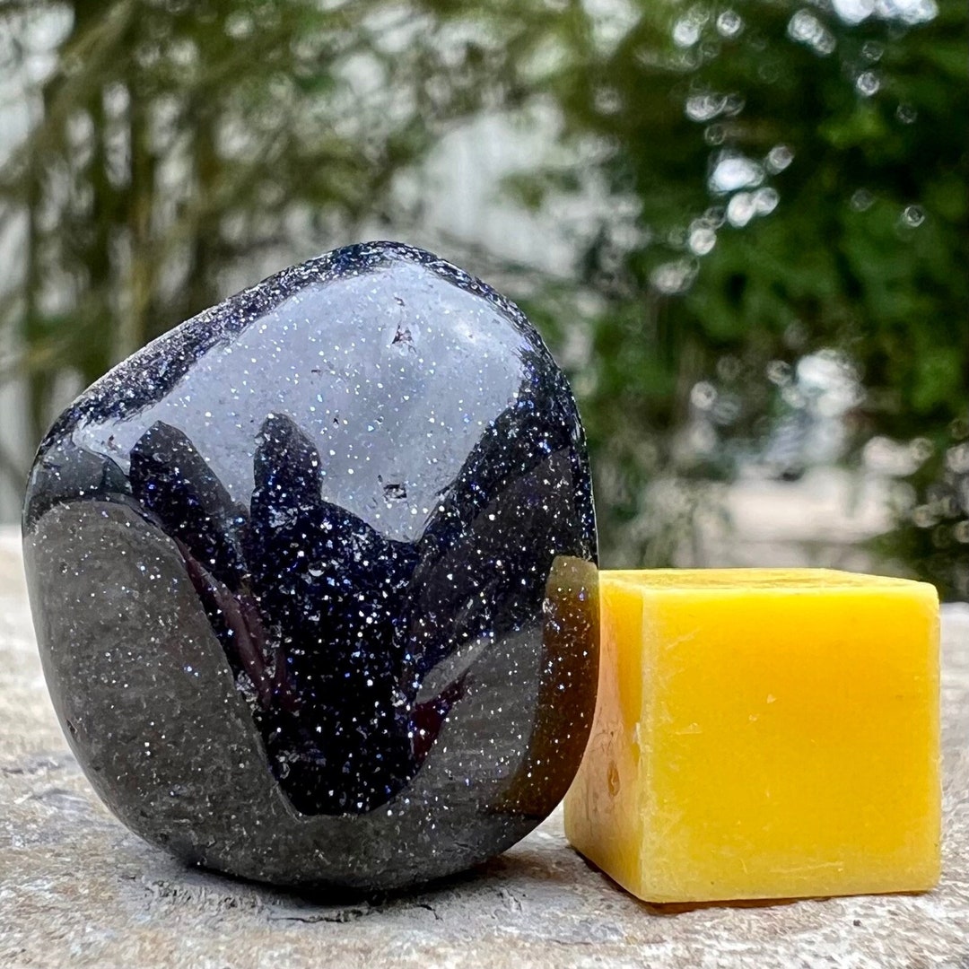 Blue Starstone Tumblestone From China for Ambition and Confidence - Etsy