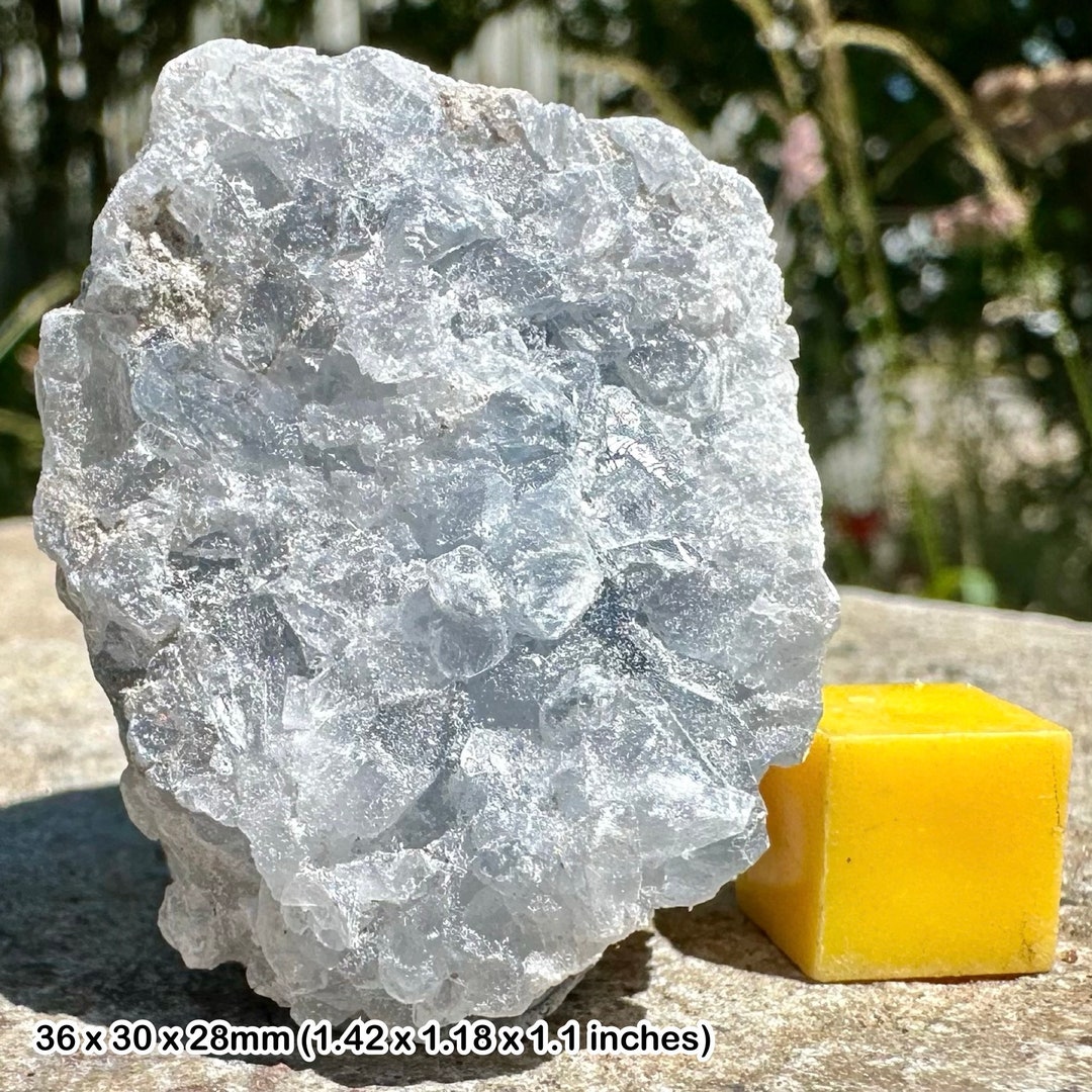 Celestine/celestite Strontium Ore - Healing Crystal Mineral, Authentic ...