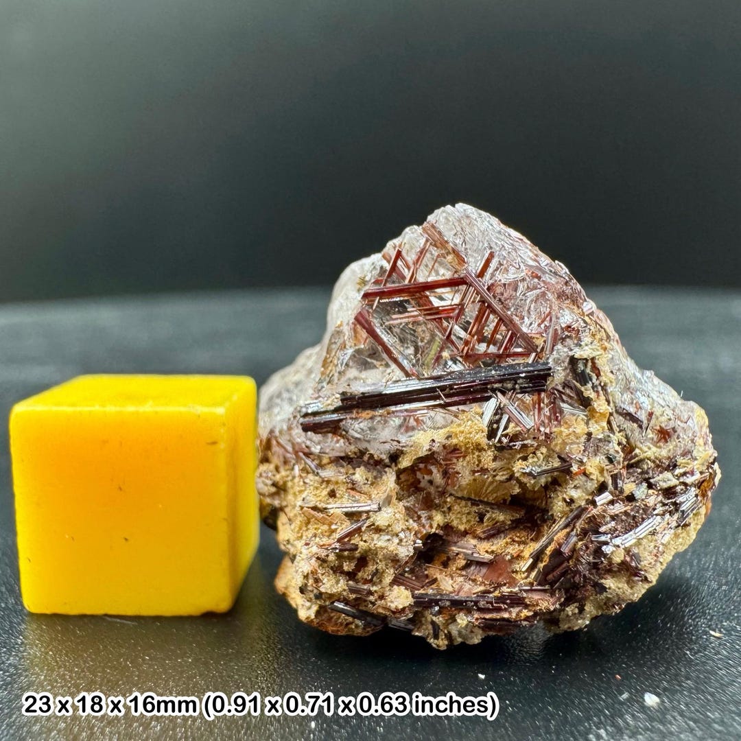 Rare Grade a Golden Rutile in Quartz Natural Crystal, Skardu, Gilgit ...