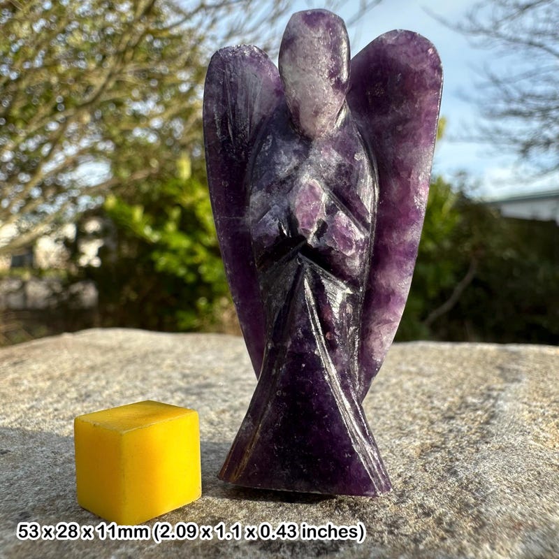 Amethyst Angel - Etsy