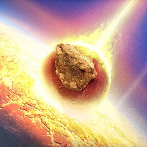 Common Chondrite Meteorite Story Box Space Moon Asteroid - Etsy