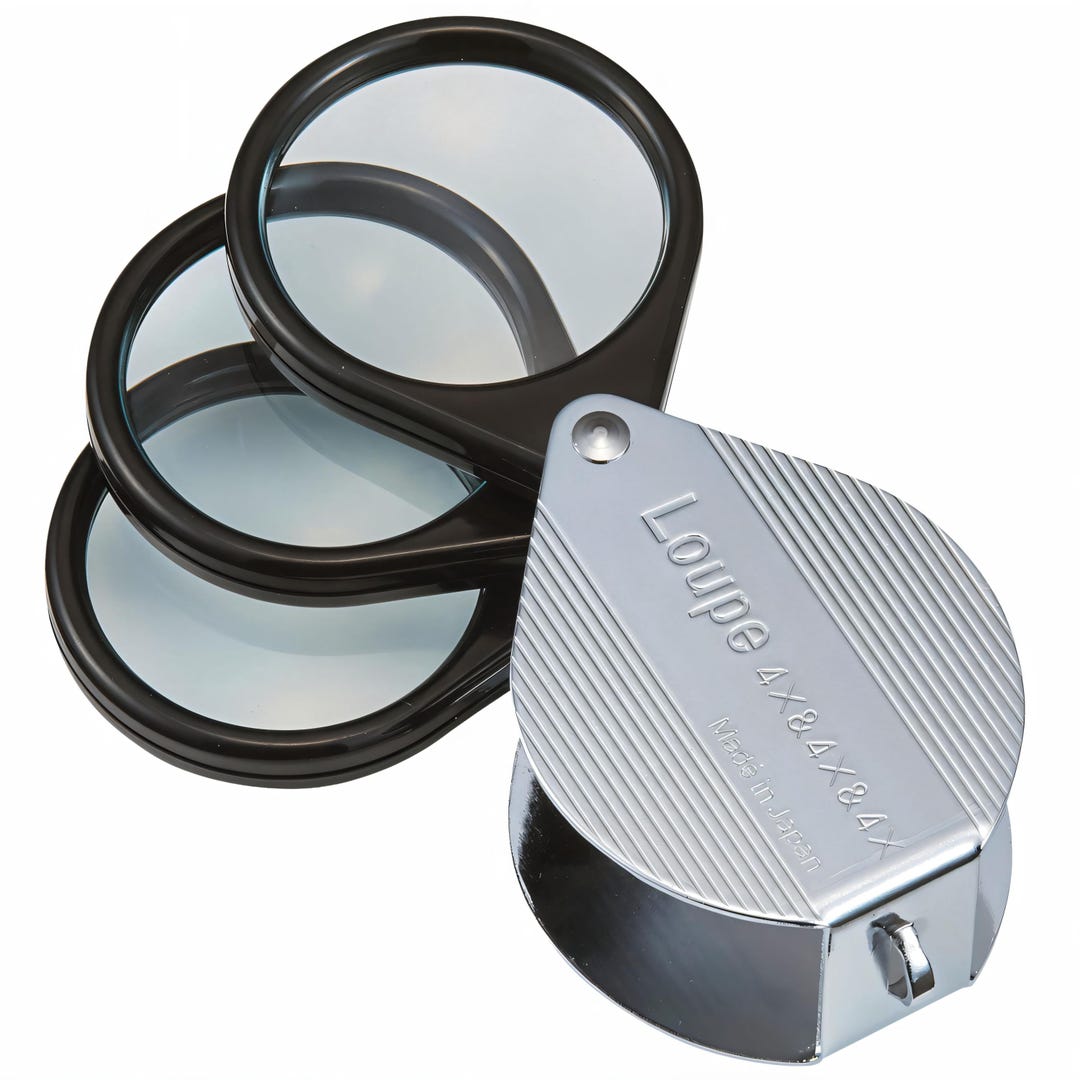 Ruper Triple Magnifying Jewellers Loupe (4-10x) Wide Field - Etsy
