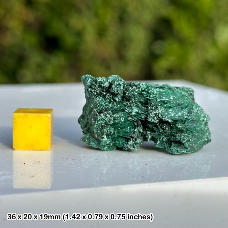 Rare Velvet Malachite Rough From Congo - Unearth the Elegance of Nature ...