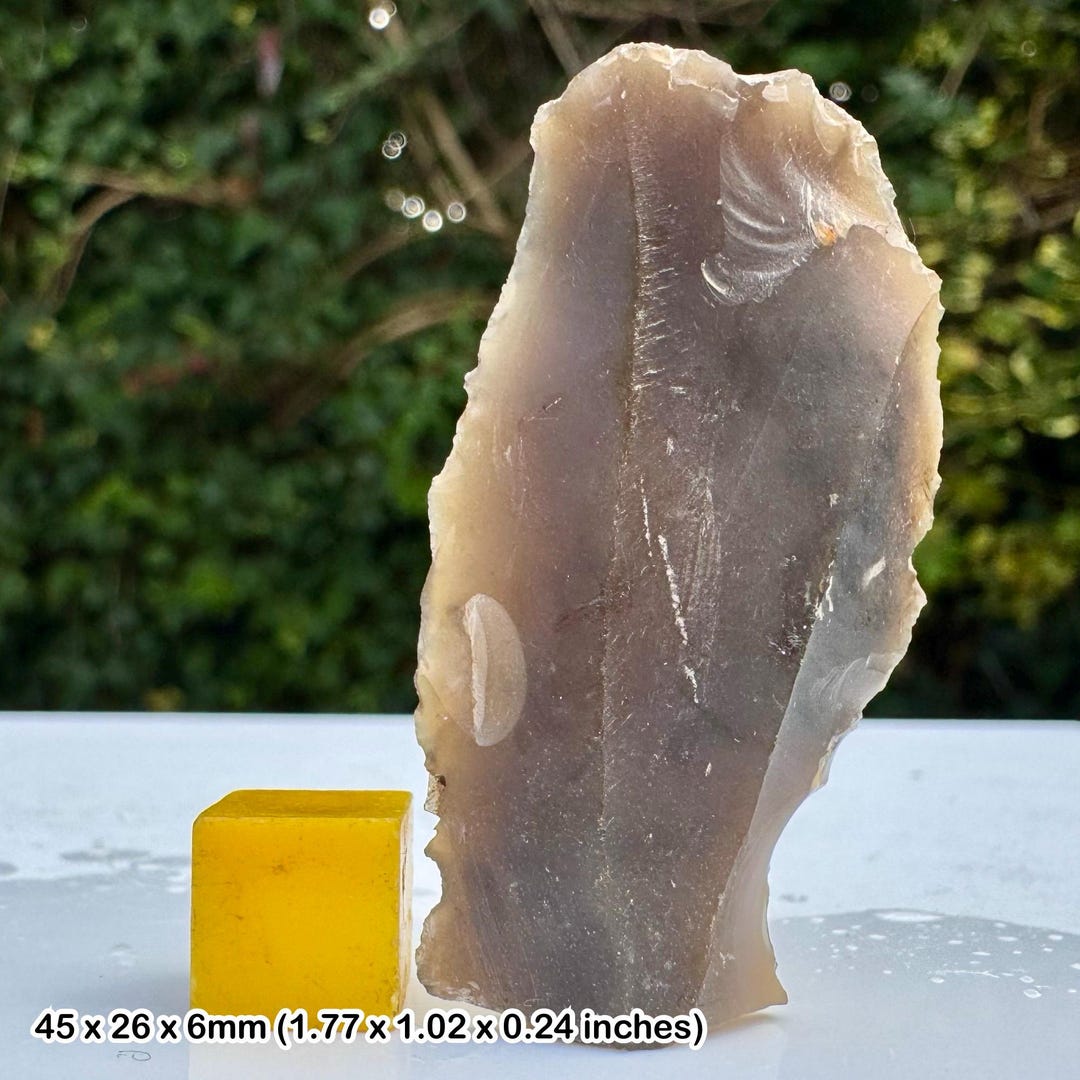 Rare Neolithic Scraper Artefact British Stone Age Tool Lithic From ...