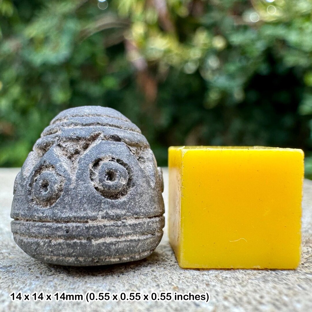 Rare Pre-columbian Manteña Culture Bead - Ecuador 500-1500 Ad - Genuine ...