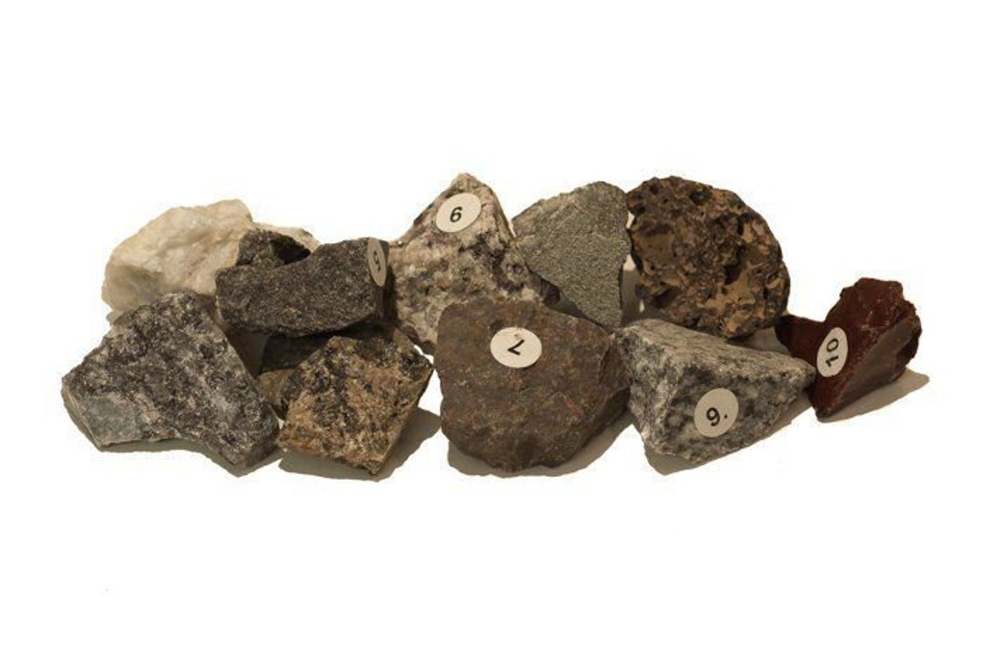 Genuine Igneous Rock Set Basalt Tuff Granite Pumice Rocks - Etsy