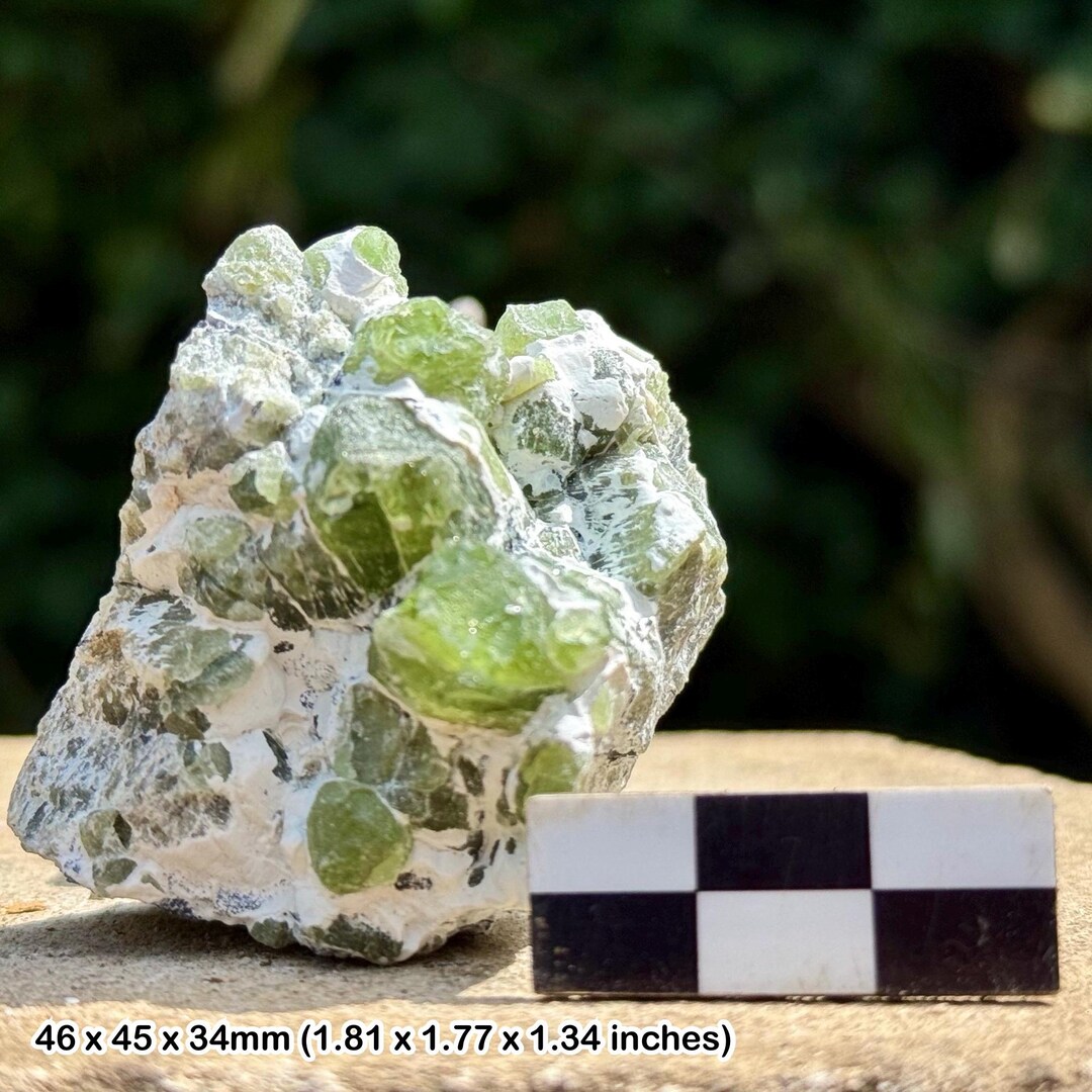 Rare: Peridot With Magnetite | Supat Mine, Mansehra, Kpk, Pakistan ...