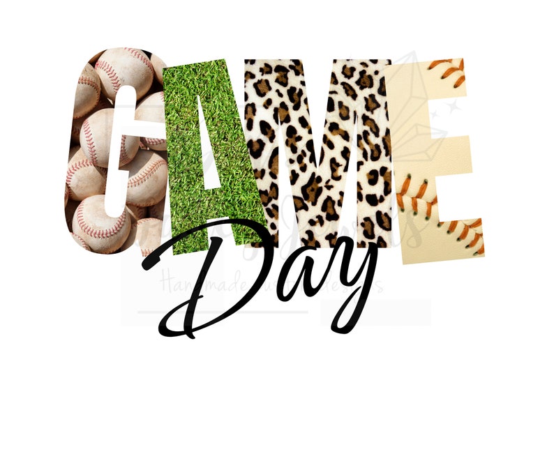 Baseball Game Day PNG, DIY Sublimation, Instant Download - Etsy