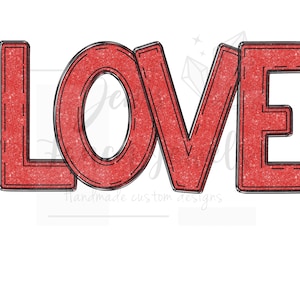 Valentines Alphabet PNG, Pink and Red Valentines Letters for ...