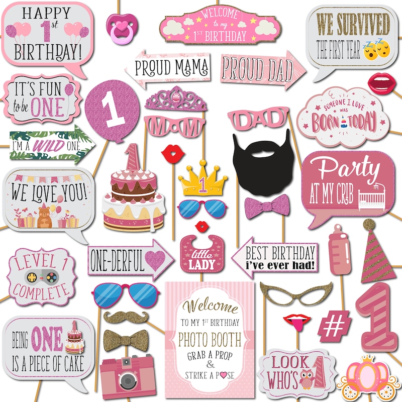 First Birthday Props - Etsy