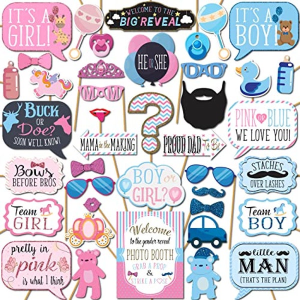 Gender Reveal Photo Booth - Etsy