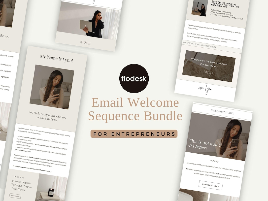 Buy Flodesk Email Template, Email Sequence, Flodesk Sequence, Flodesk Emails, Marketing Email ...