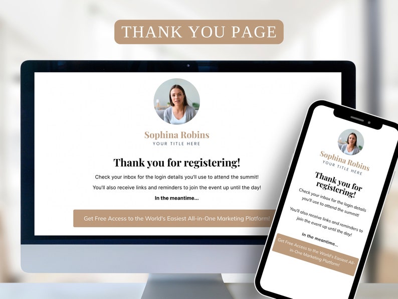 Systeme Io Template, Link in Bio, Stan Store, Stan Store Dupe, Stan ...