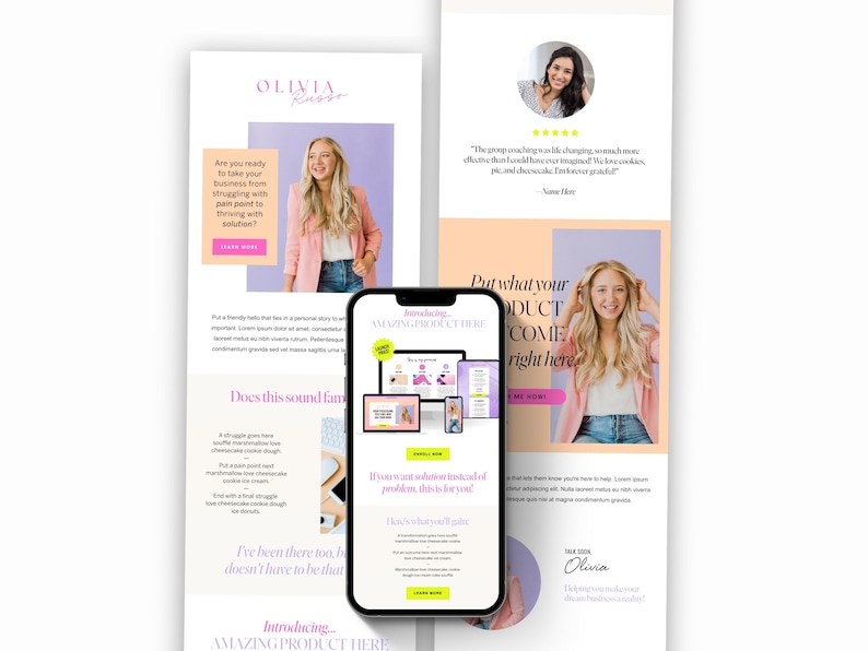 Flodesk Email Sequence, Flodesk Email Template, Flodesk Sequence, Email ...