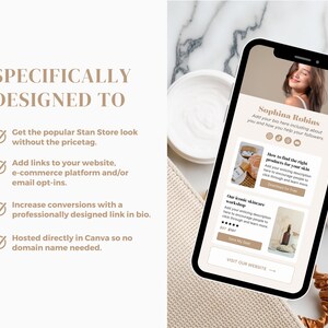 Link in Bio Template, Stan Store Dupe, Link Tree Alternate, Instagram ...