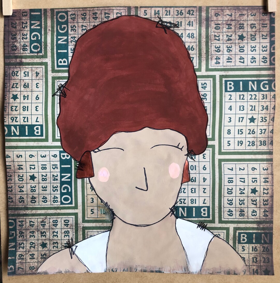 Divine Edna, Baltimore Hon ~ Original Art *acrylic Painting *portrait ...