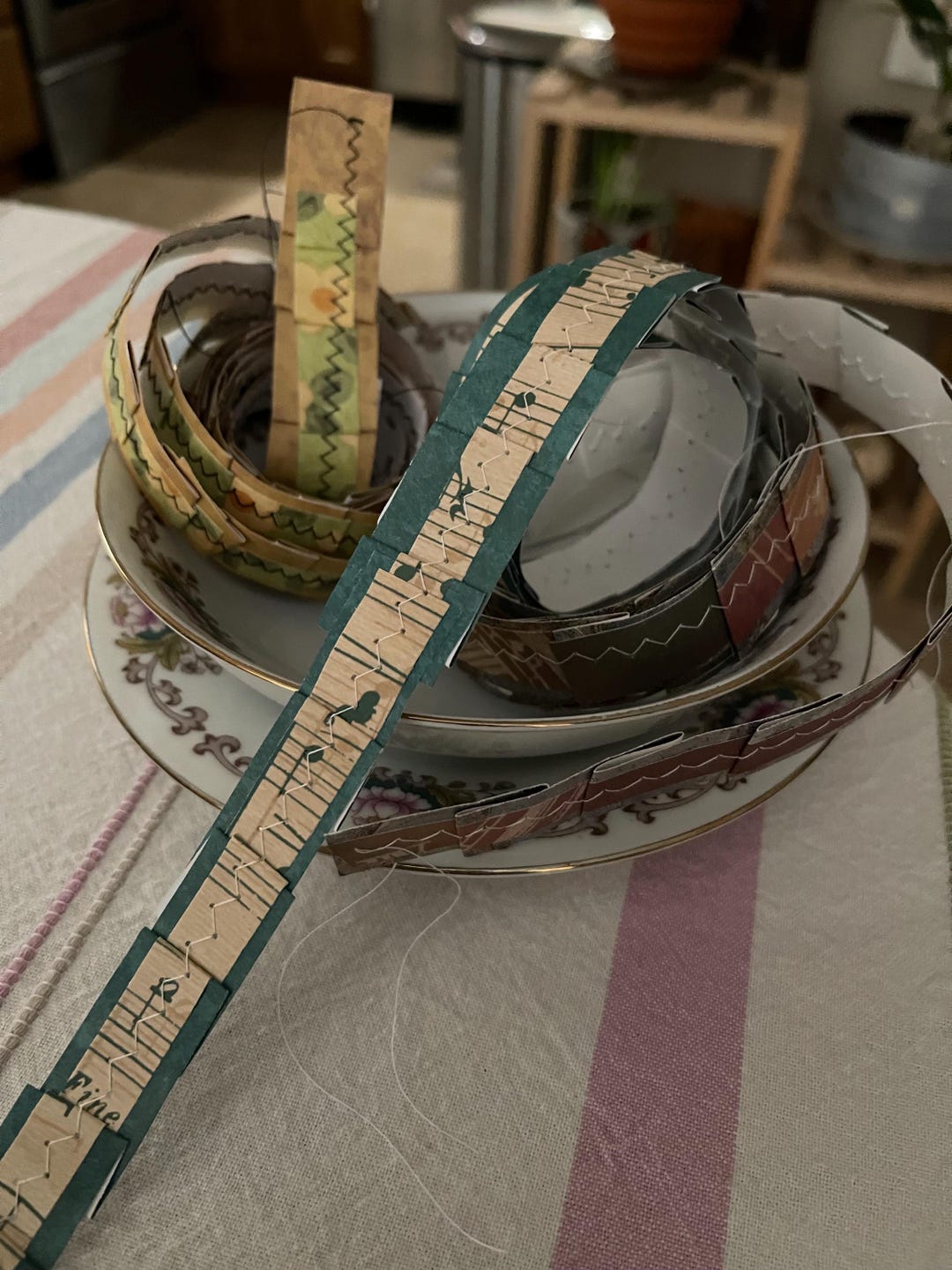 Upcycled Paper Snippet Roll: Colorful Art Journal Embellishments - Etsy