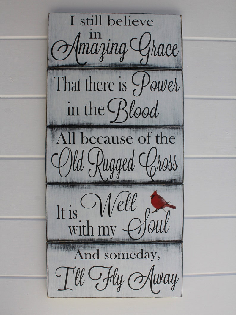 Christian Sign Religious Sign I'll Fly Away Sign - Etsy