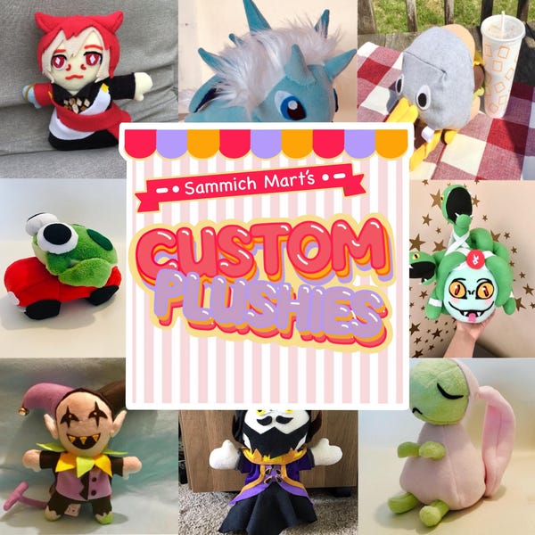 Custom Oc Plushie - Etsy