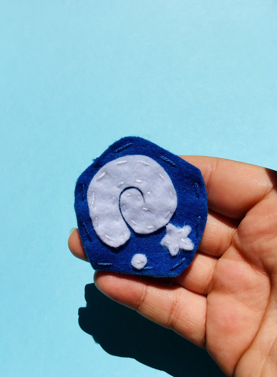 Animal Crossing Fossil Felt Badge - Etsy