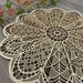Zentangle Wooden Mandala Flower: Filigree Rosette Trivet, Wall Art - Etsy