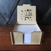 Cat Night Wooden Note Pads Box Gift for Cats Lover Friend - Etsy