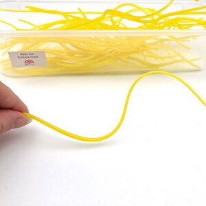 150g Yellow Vitrigraph Glass Stringers, Bullseye Glass 90coe, for Glass ...