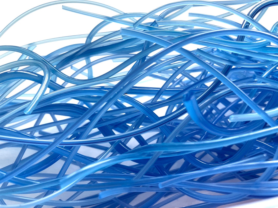 150g Blue Mix Vitrigraph Glass Stringers, Bullseye Glass 90coe, for ...