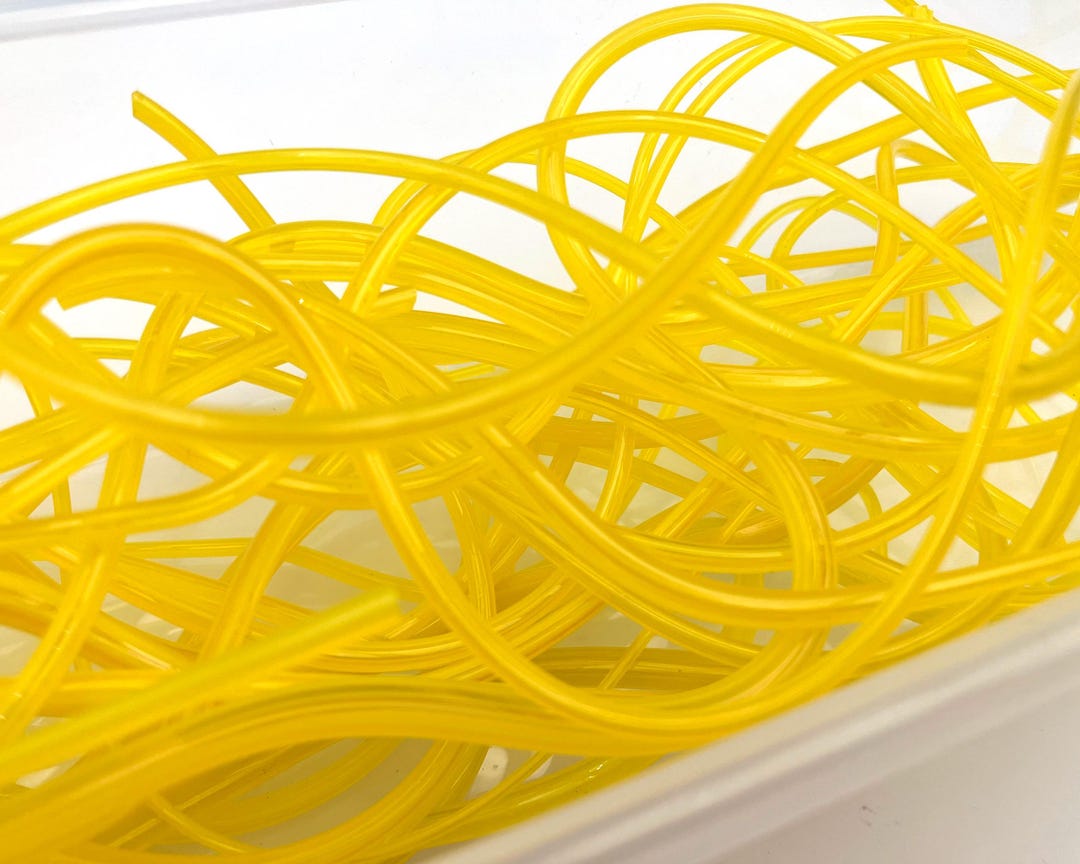 150g Yellow Vitrigraph Glass Stringers, Bullseye Glass 90coe, for Glass ...