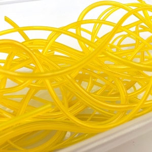 150g Yellow Vitrigraph Glass Stringers, Bullseye Glass 90coe, for Glass ...