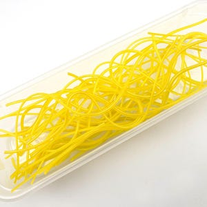 150g Yellow Vitrigraph Glass Stringers, Bullseye Glass 90coe, for Glass ...