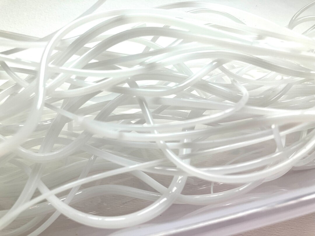 150g White Vitrigraph Glass Stringers, Bullseye Glass 90coe, for Glass ...