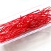 150g Red Vitrigraph Glass Stringers, Bullseye Glass 90coe, for Glass ...