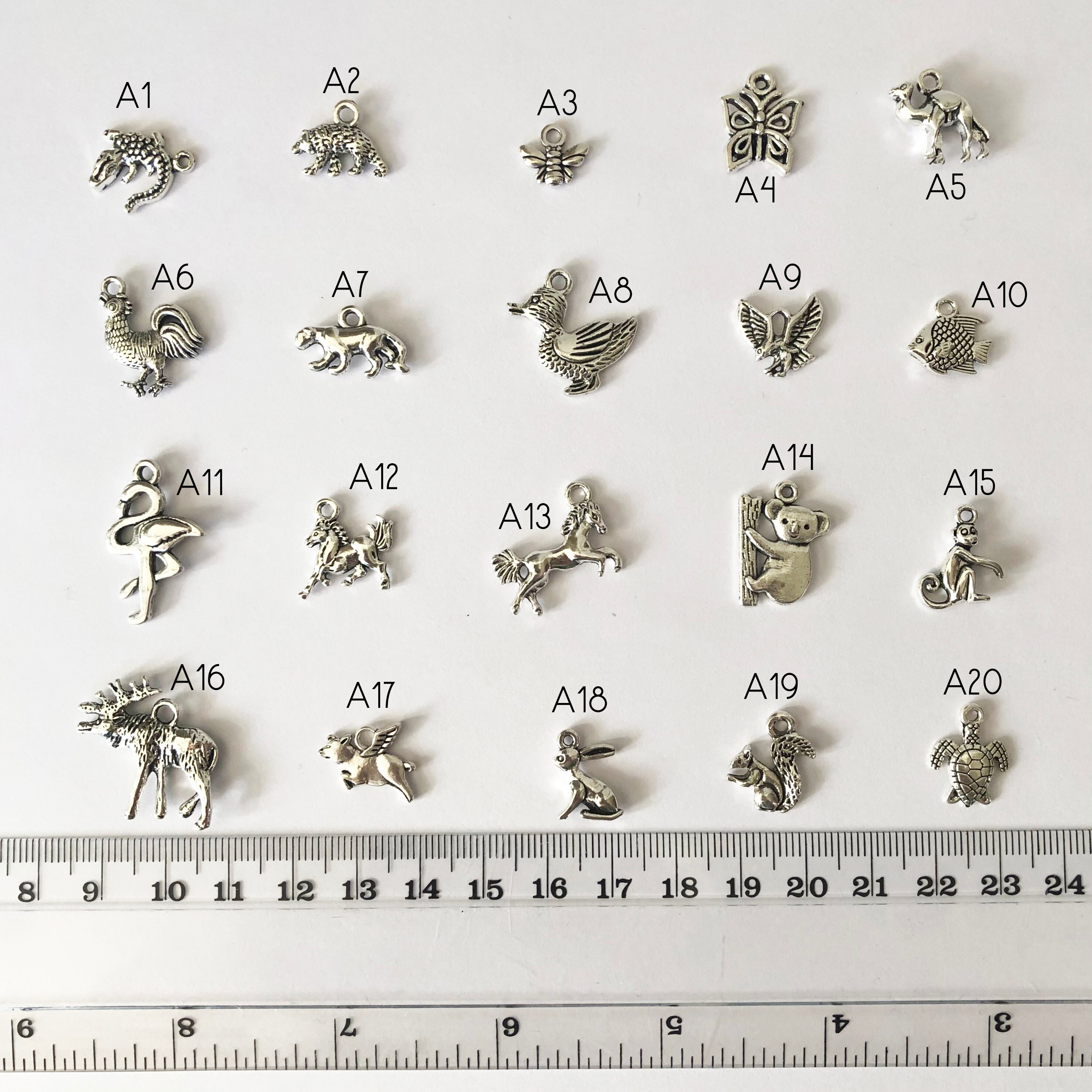 Fully Custom Wine Glass Charms - Etsy