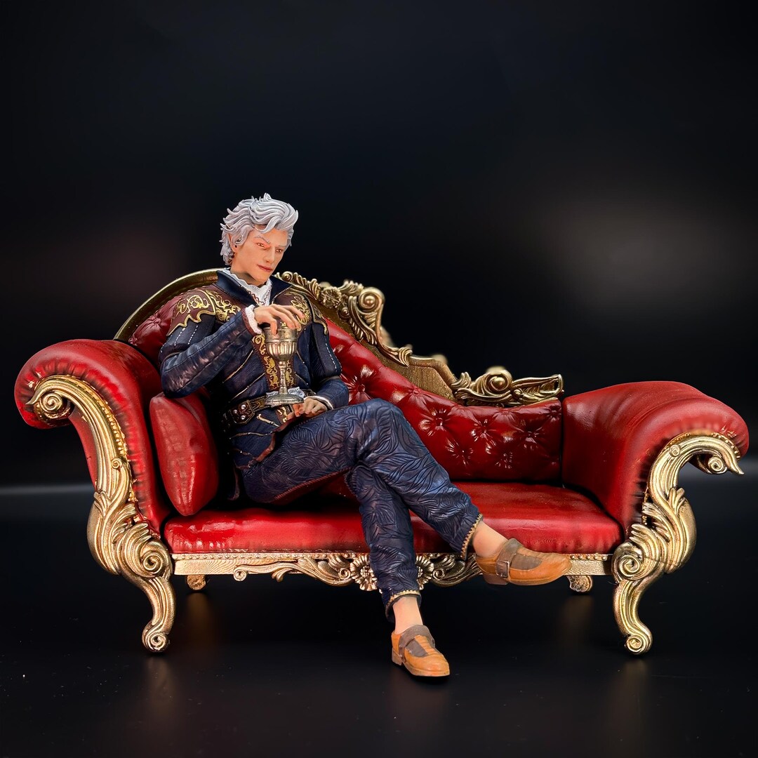 Astarion - Baldurs Gate 3 Hand Painted High Quality Art Figure Statue ...