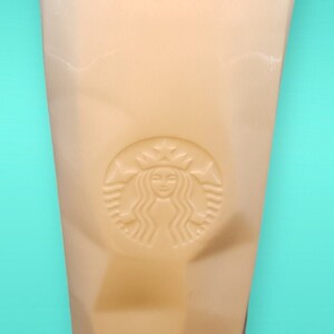 Starbucks Ceramic Crumpled Crinkled Faceted Cup Ceramic White Red ...