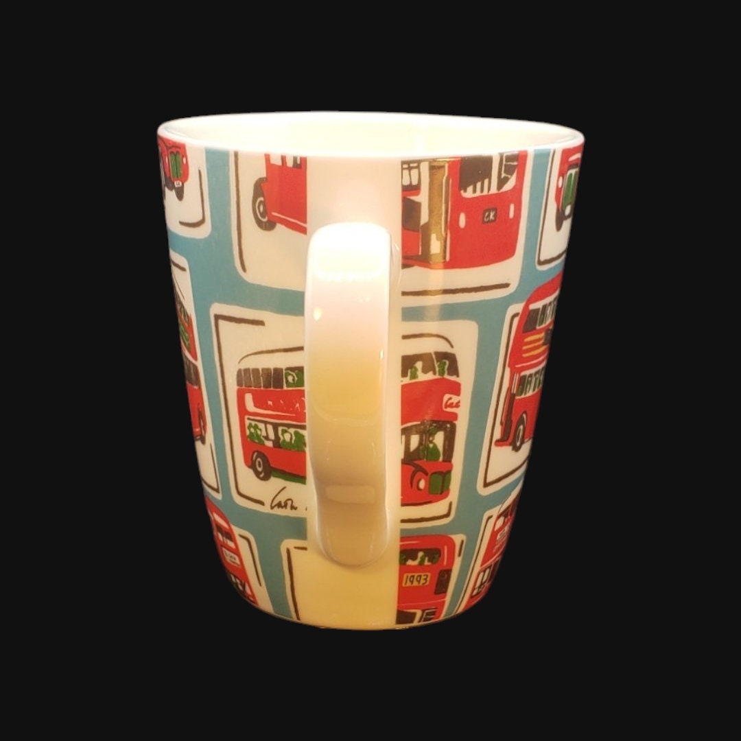 Cath Kidston Mug London Double Decker Bus London Coffee Cup Red United ...