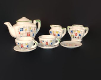 Miniature Tea Set - Etsy