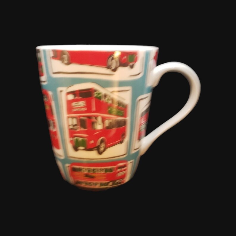 Cath Kidston Mug London Double Decker Bus London Coffee Cup Red United ...