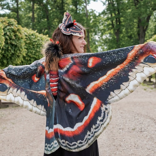 Cercopia Moth Costume for Adults Butterfly Costume - Etsy
